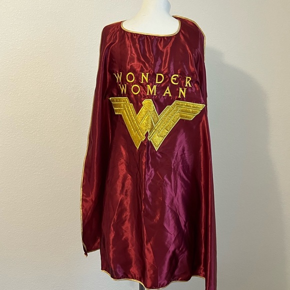Six Flags | Jackets & Coats | Wonder Woman Super Hero Cape Costume ...
